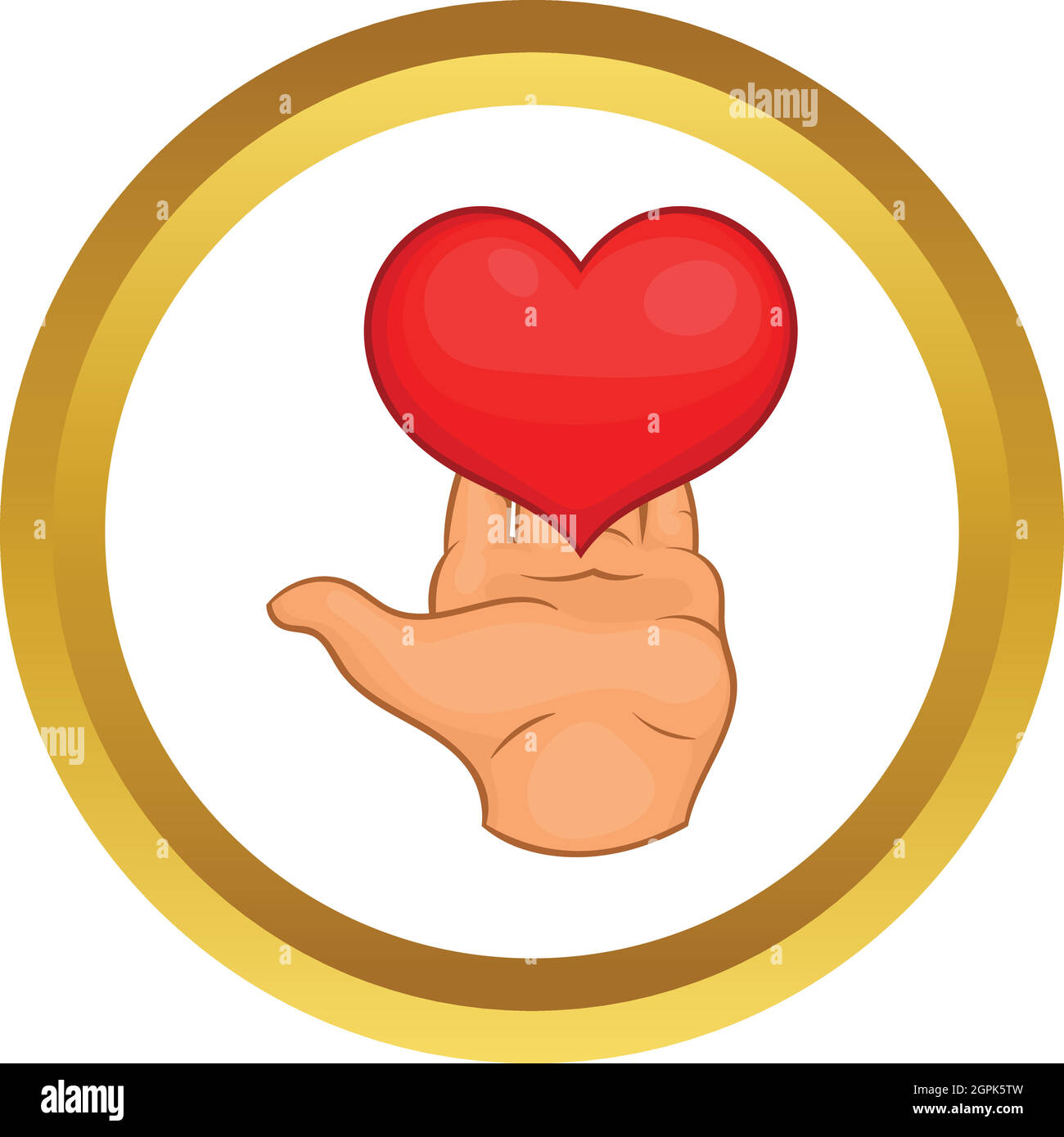 Giving the finger Stock Vector Images - Alamy
