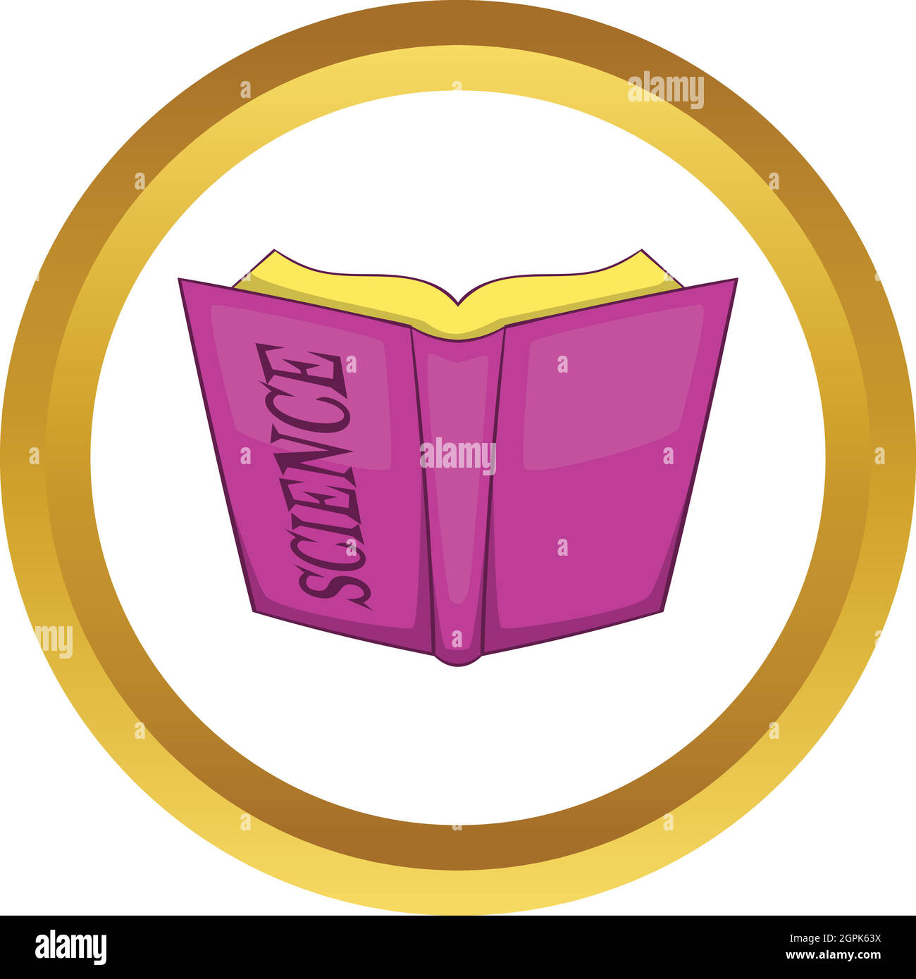 Science book vector icon Stock Vector Image & Art - Alamy