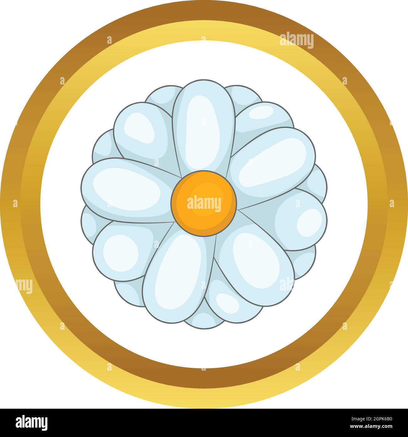 Daisy vector icon Stock Vector Image & Art - Alamy