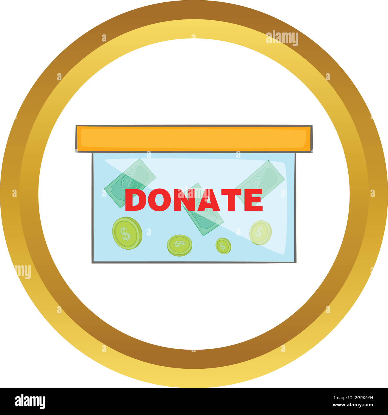 Donate finance fundraising in Stock Vector Images - Alamy