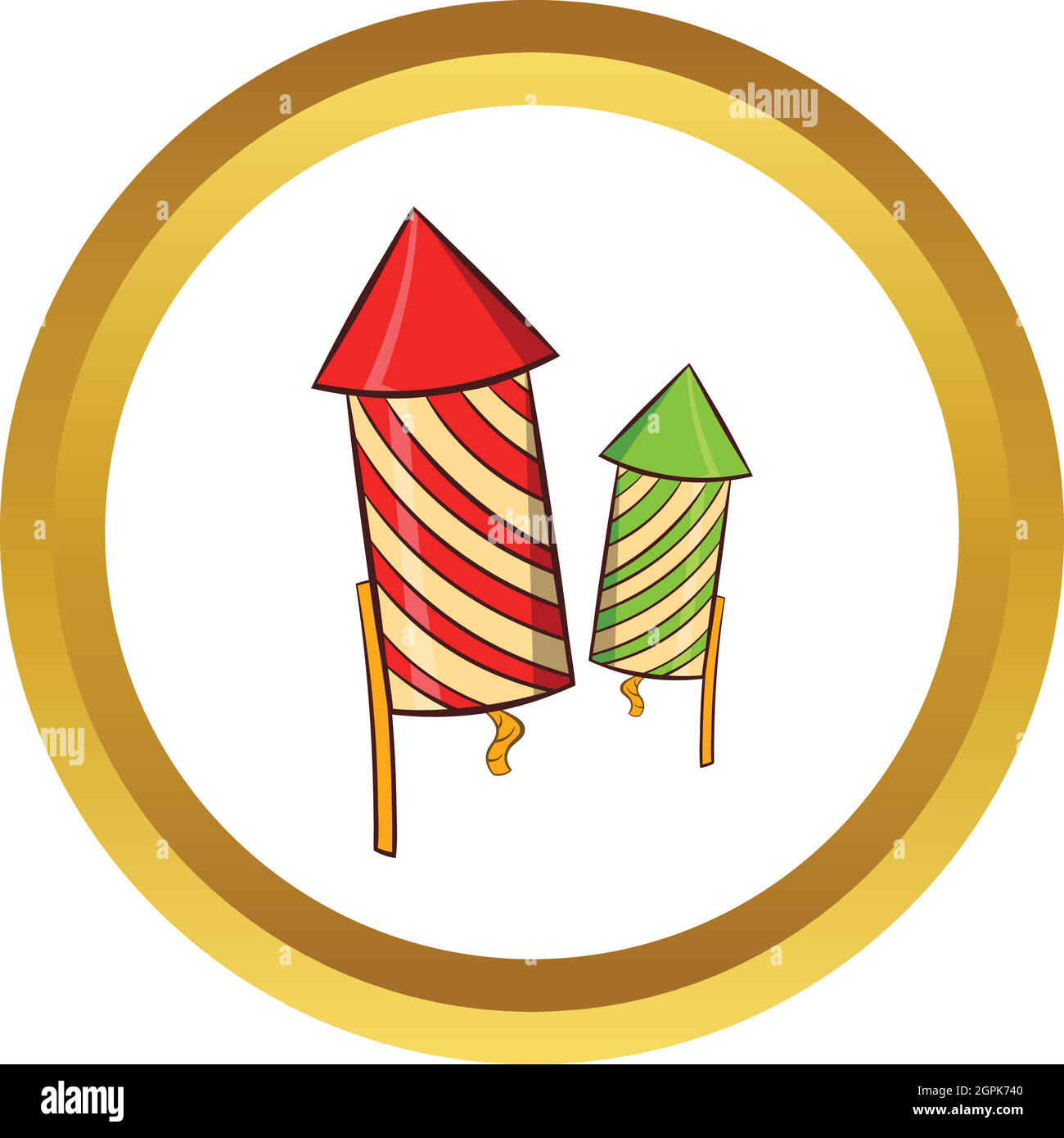 Firecracker vector icon, cartoon style Stock Vector Image & Art - Alamy
