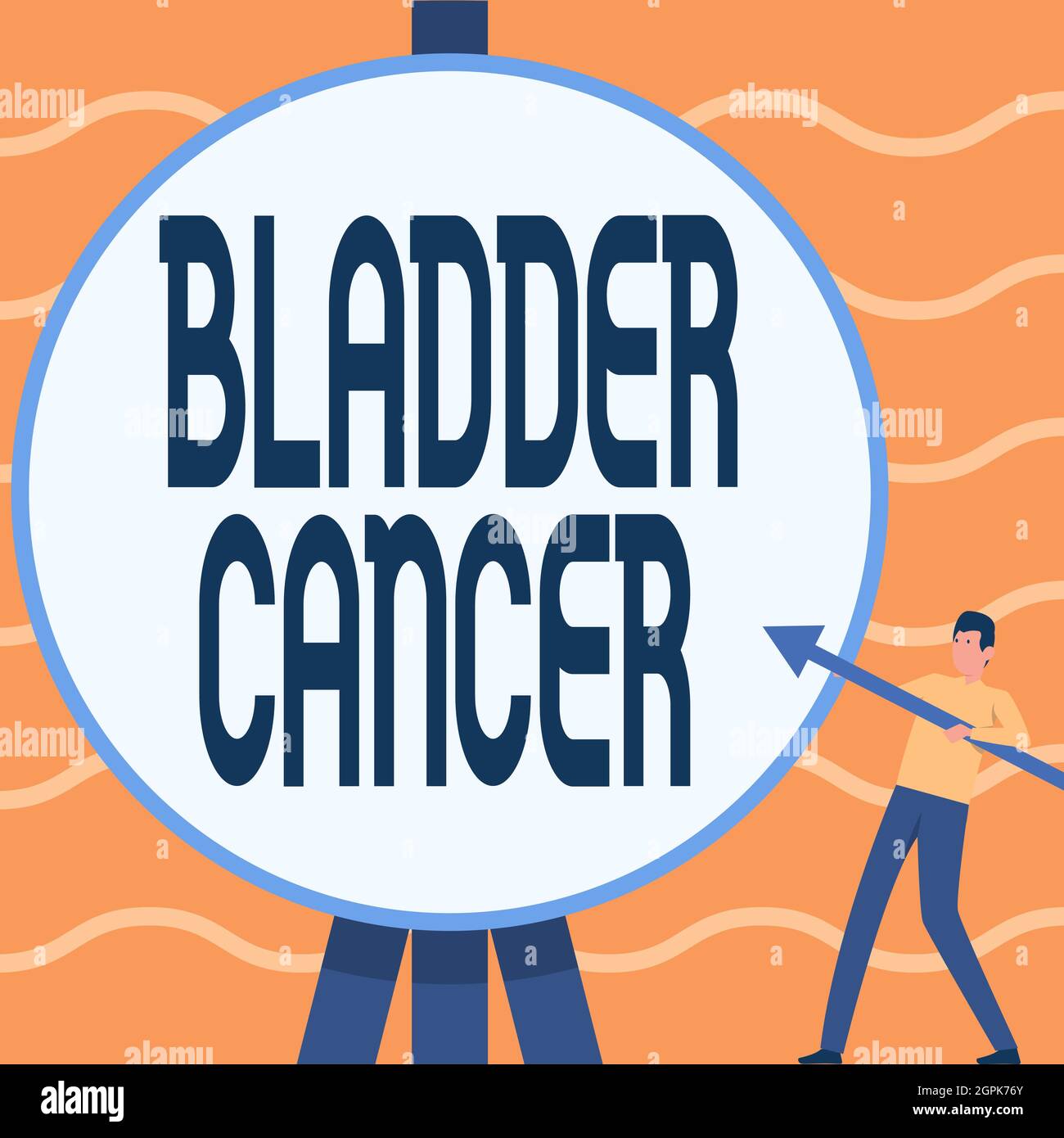 Inspiration showing sign Bladder Cancer. Business concept form of ...