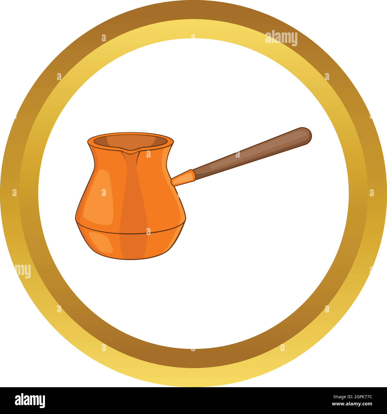 Cezve vector icon Stock Vector Image & Art - Alamy