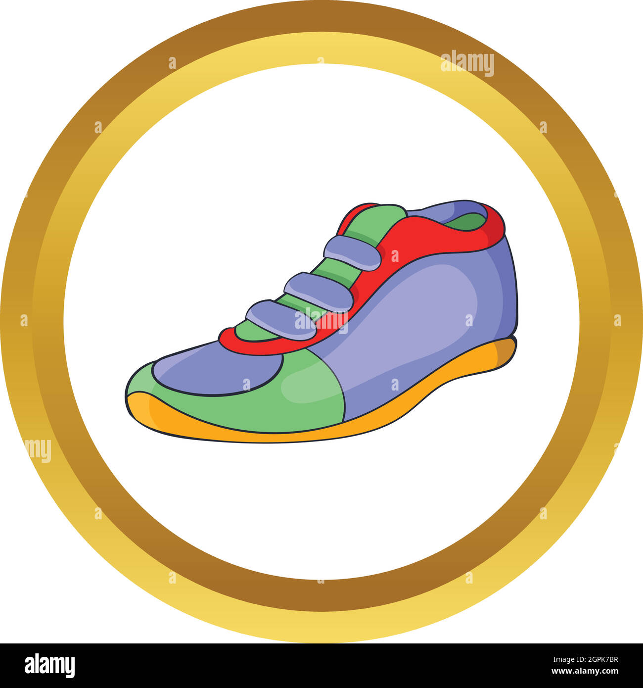 Running Shoe Sole Stock Vector Images Alamy
