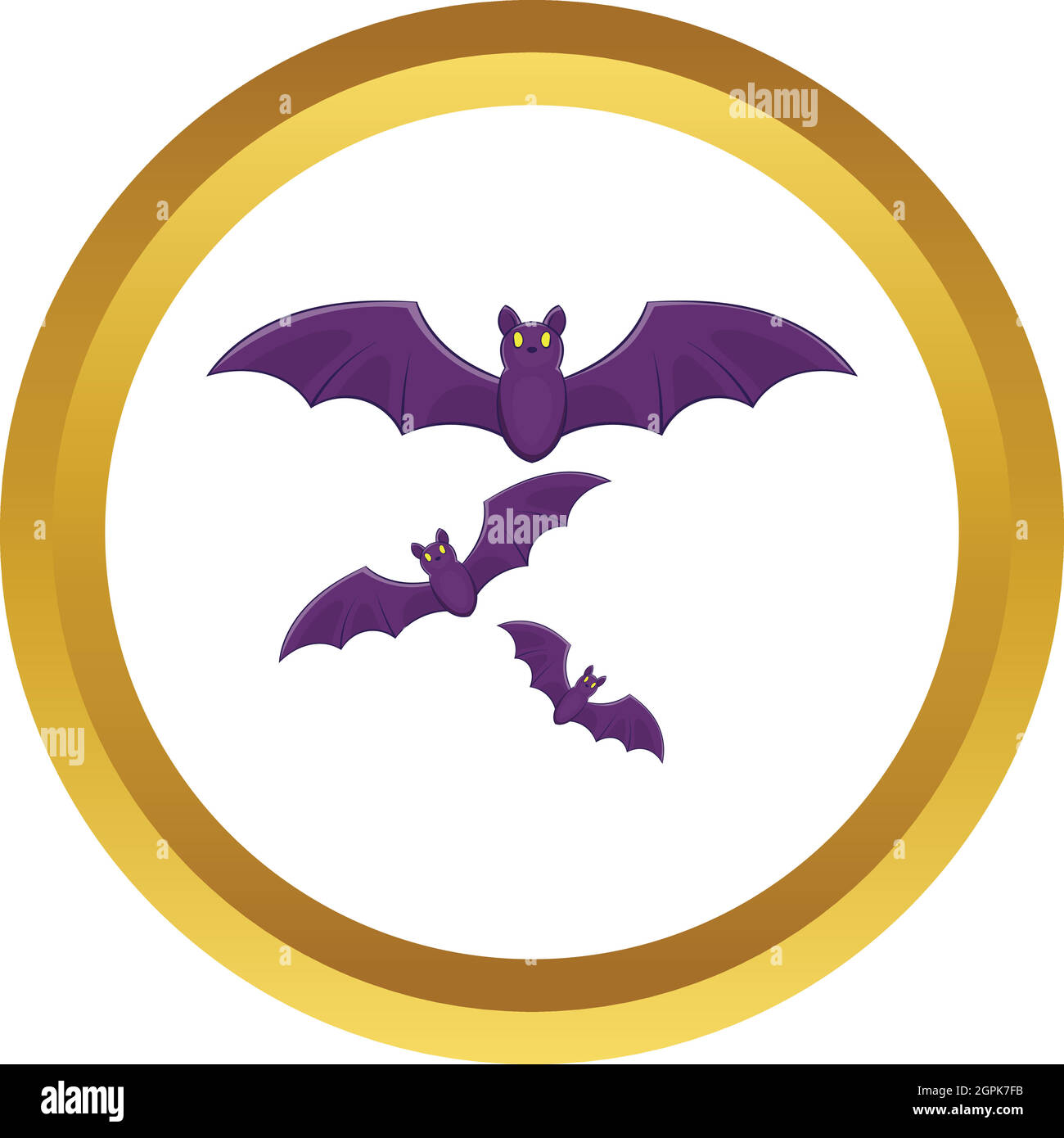 Halloween holiday background bats Stock Vector Images - Alamy