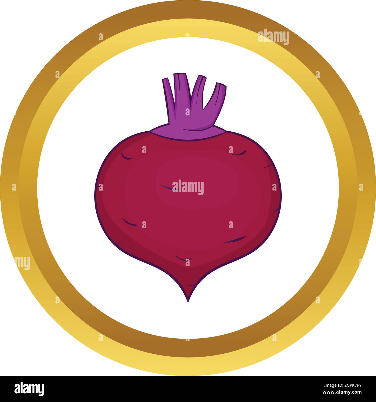 Beetroot vector icon Stock Vector Image & Art - Alamy
