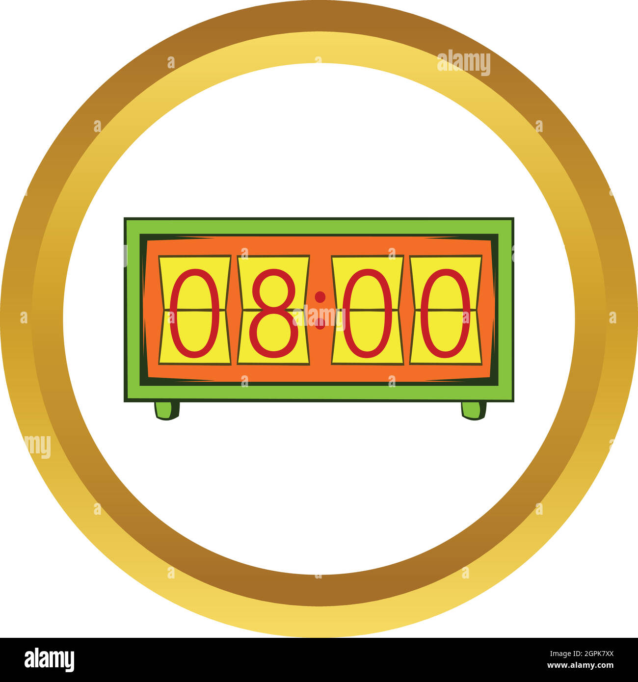 Analog flip clock icon cartoon Stock Vector Images - Alamy Analog flip clock icon cartoon Stock Vector Images - Alamy