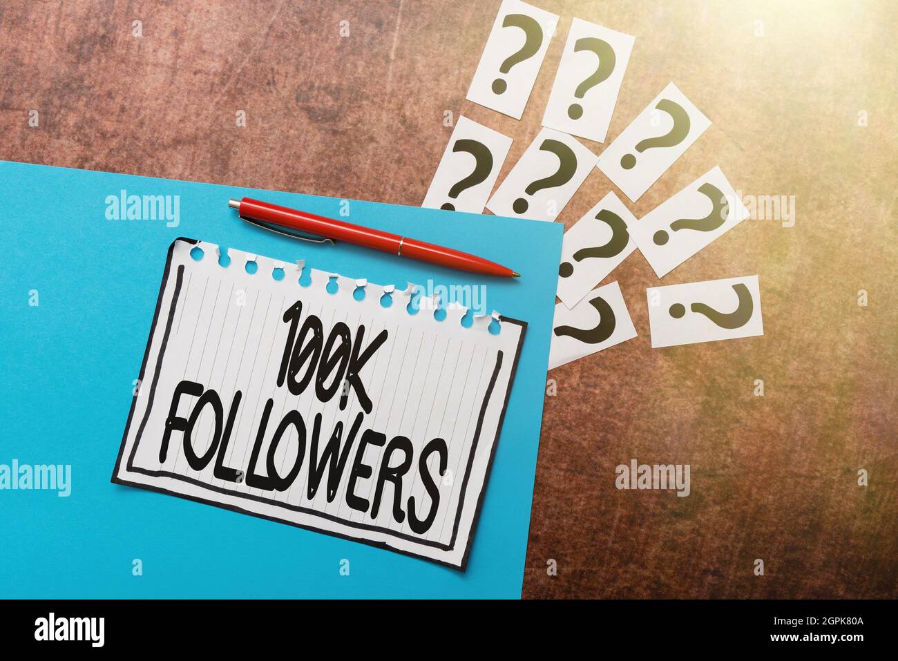 Conceptual display 100K Followers. Business overview number of ... Conceptual display 100K Followers. Business overview number of ...