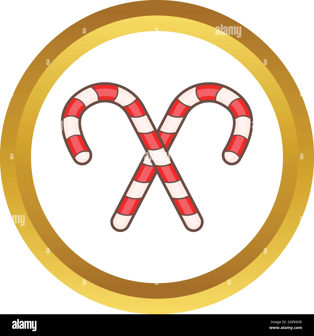 Christmas treat illustration Stock Vector Images - Alamy