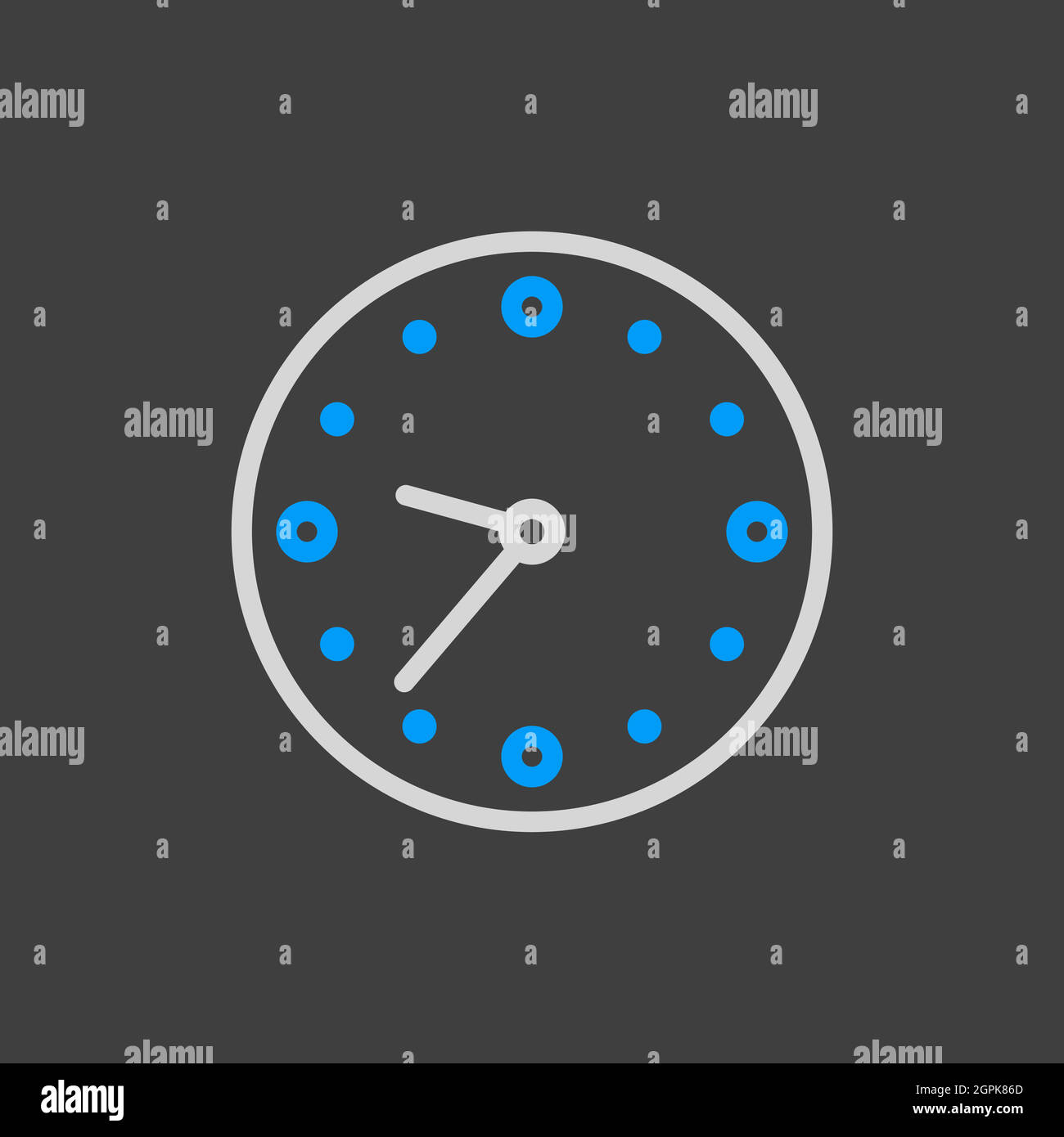 Chronometer time isolated symbol Stock Vector Images - Alamy