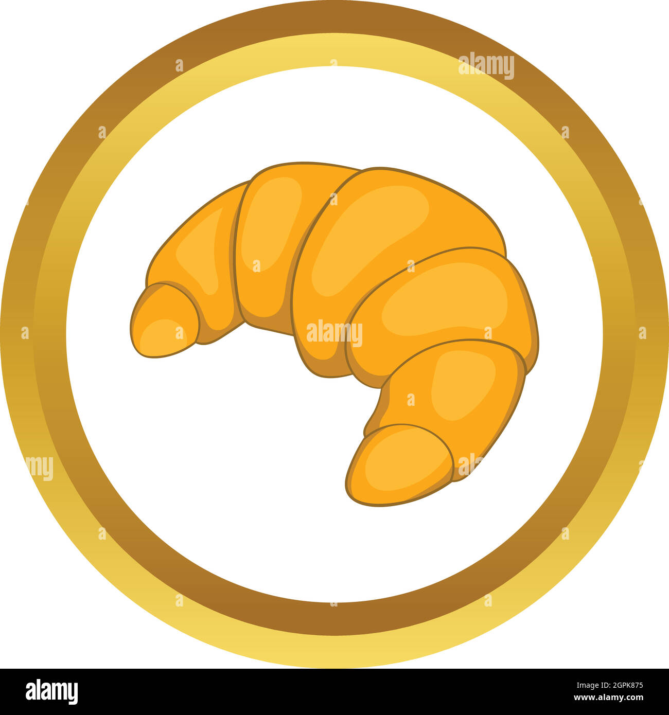 Croissant bakery Stock Vector Images - Alamy