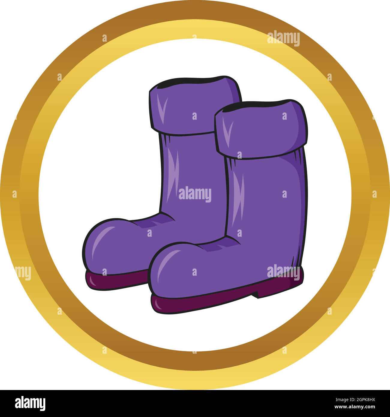 Cartoon rubber boots hi-res stock photography and images - Alamy