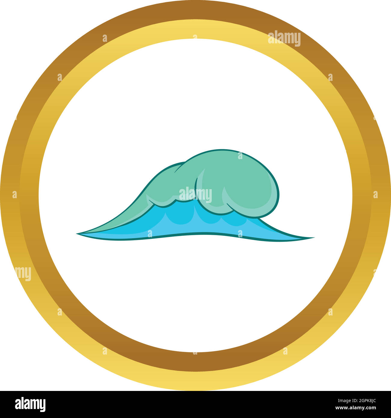 Big ocean wave vector icon Stock Vector Image & Art - Alamy