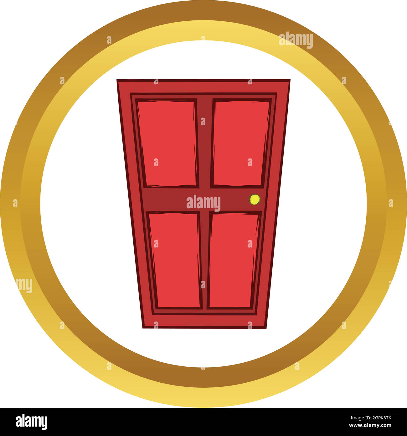 Office door icon cartoon Stock Vector Images - Alamy