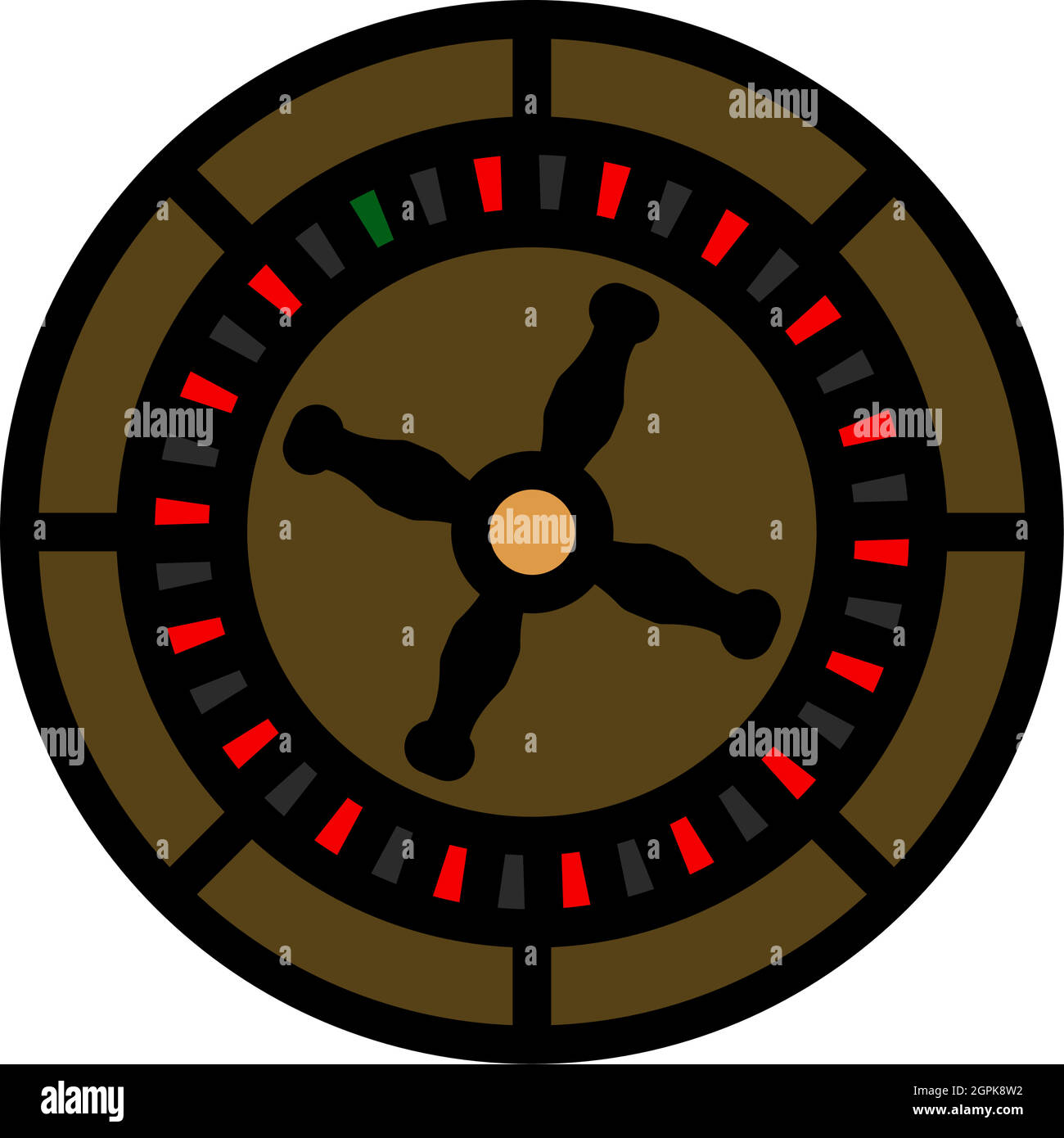 Roulette Stock Vector Images - Alamy