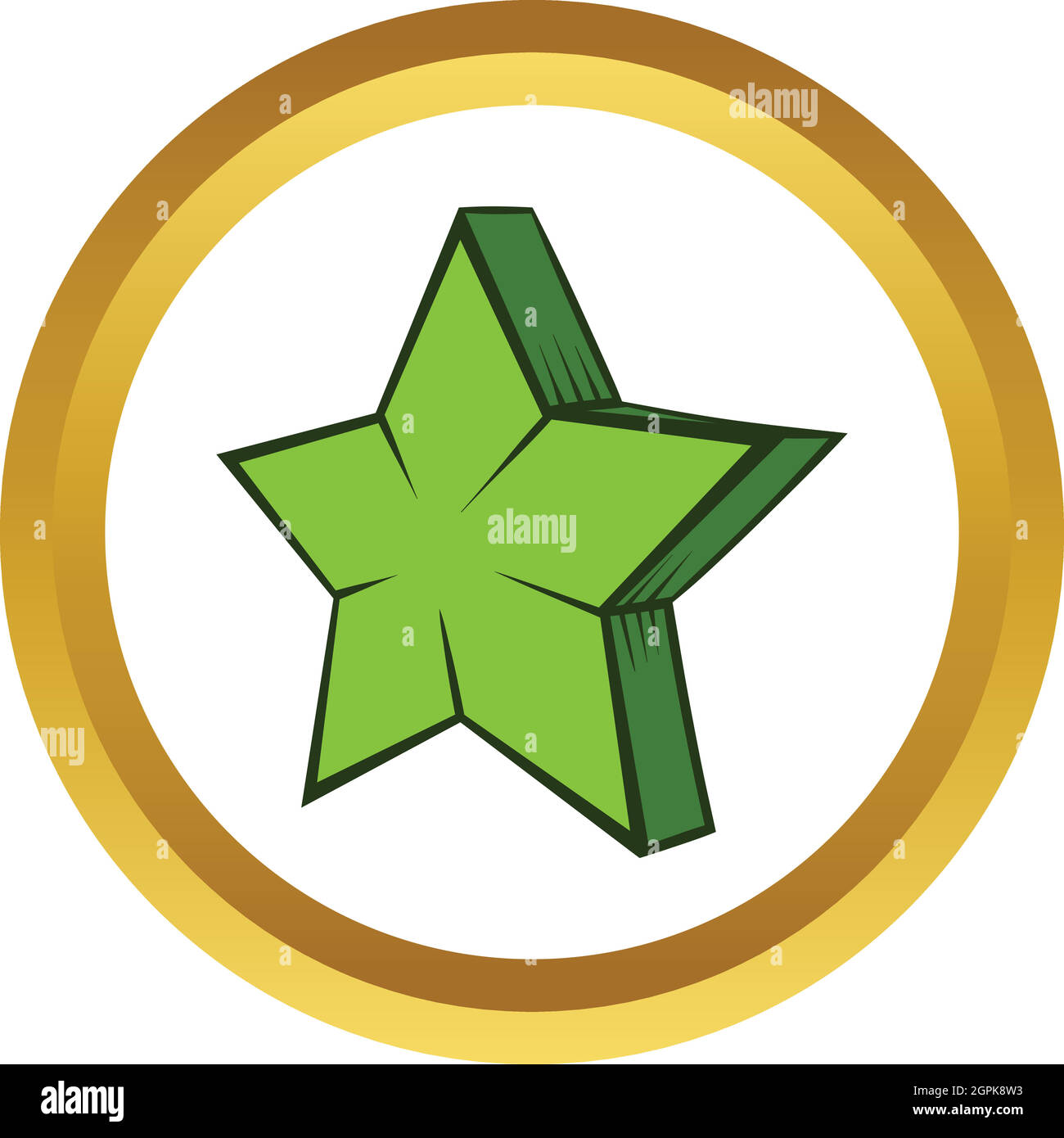 Star vector icon, cartoon style Stock Vector Image & Art - Alamy
