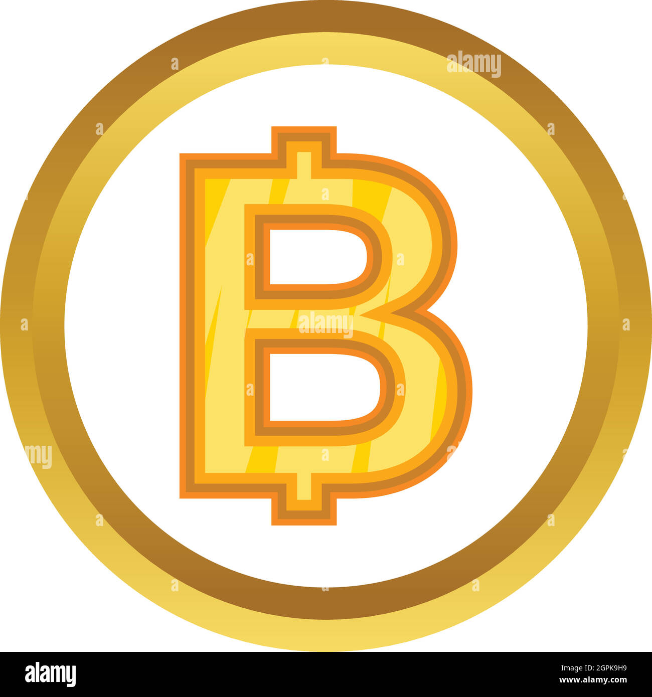 Thailand baht vector icon Stock Vector Image & Art - Alamy