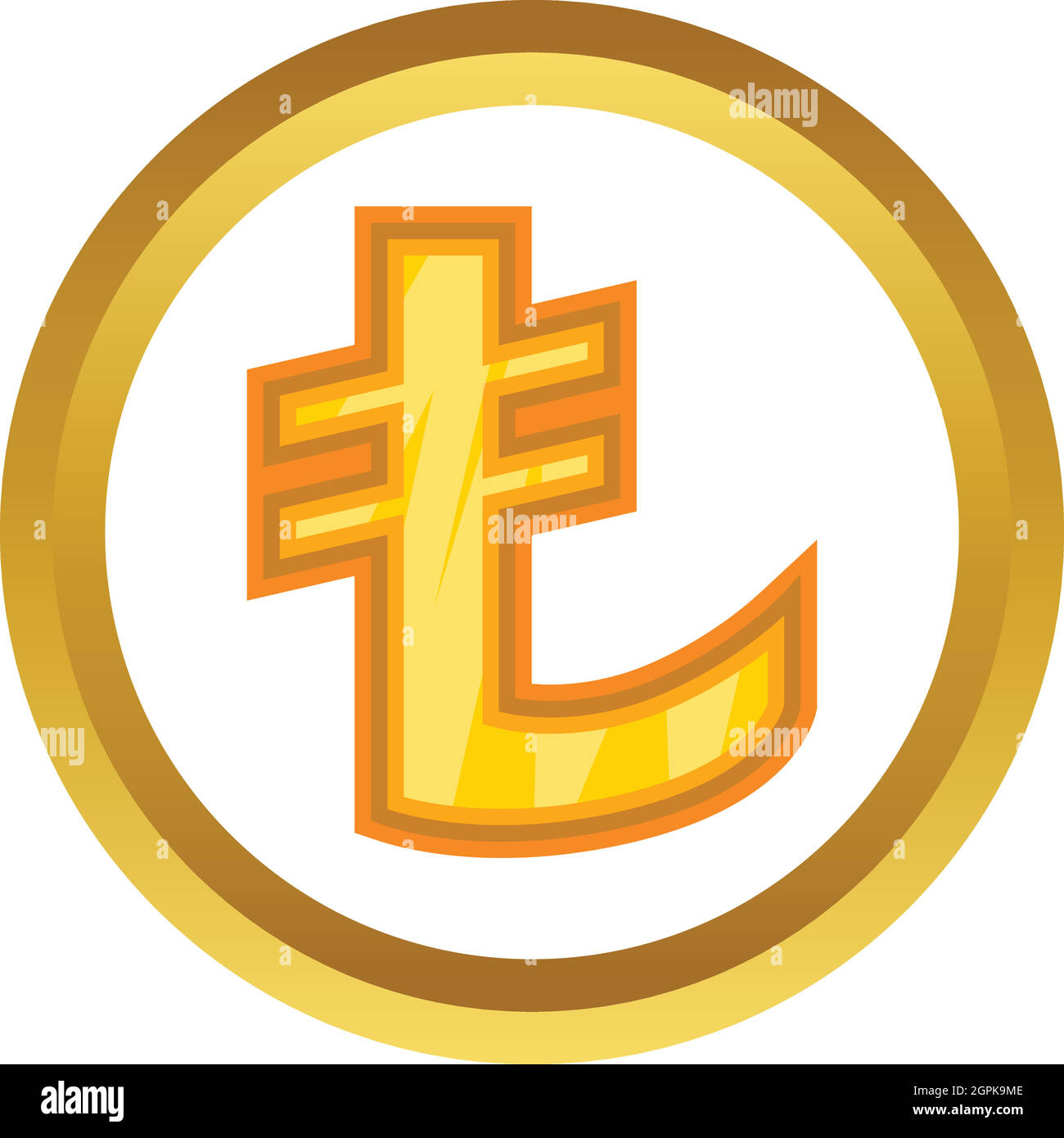Turkish lira icon sign Stock Vector Images - Alamy