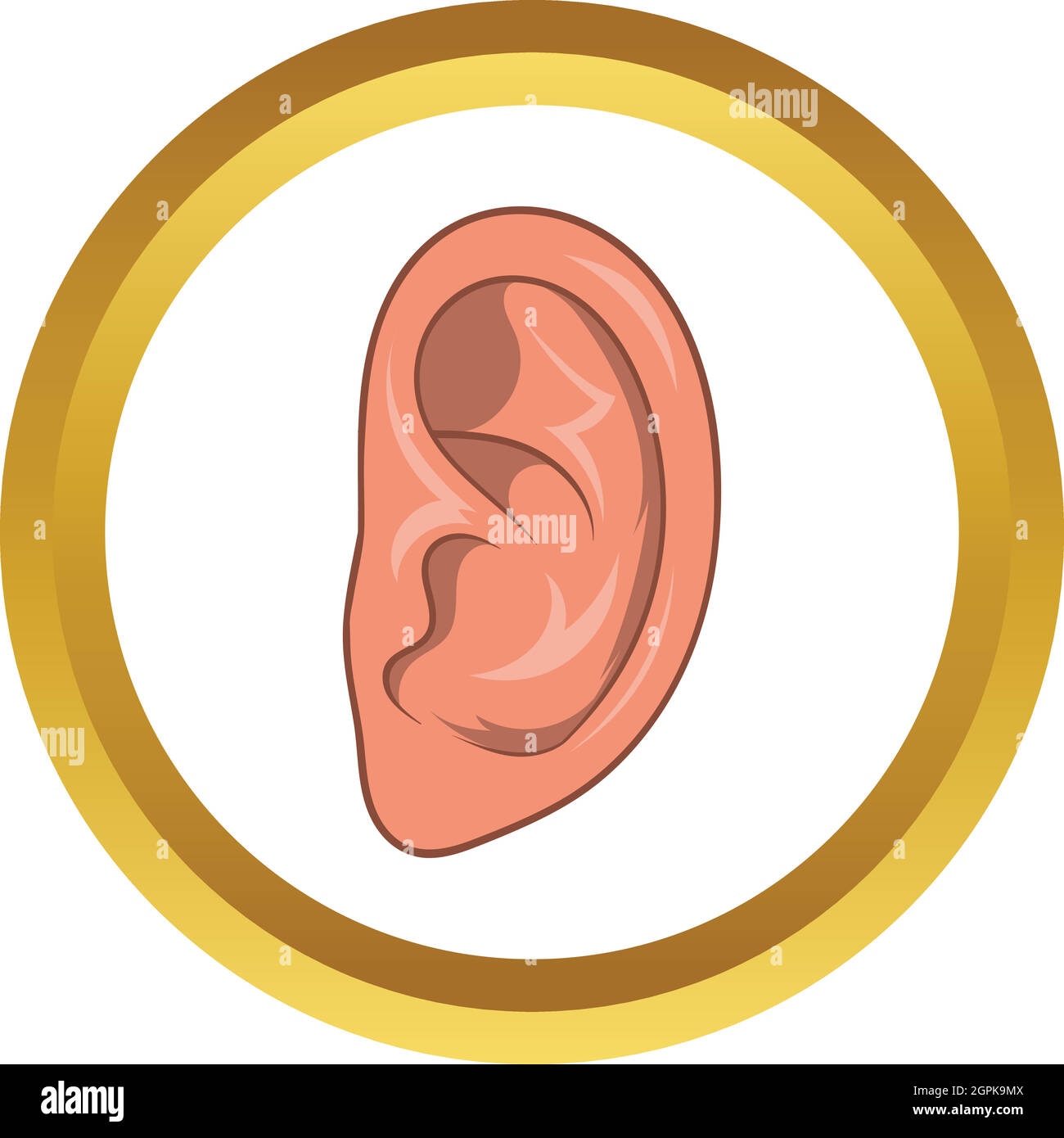 Ear symbol hi-res stock photography and images - Alamy