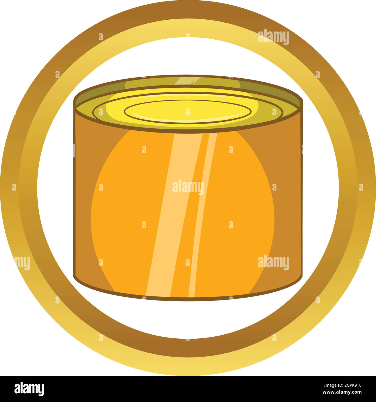 Tin packaging vector icon Stock Vector Image & Art - Alamy