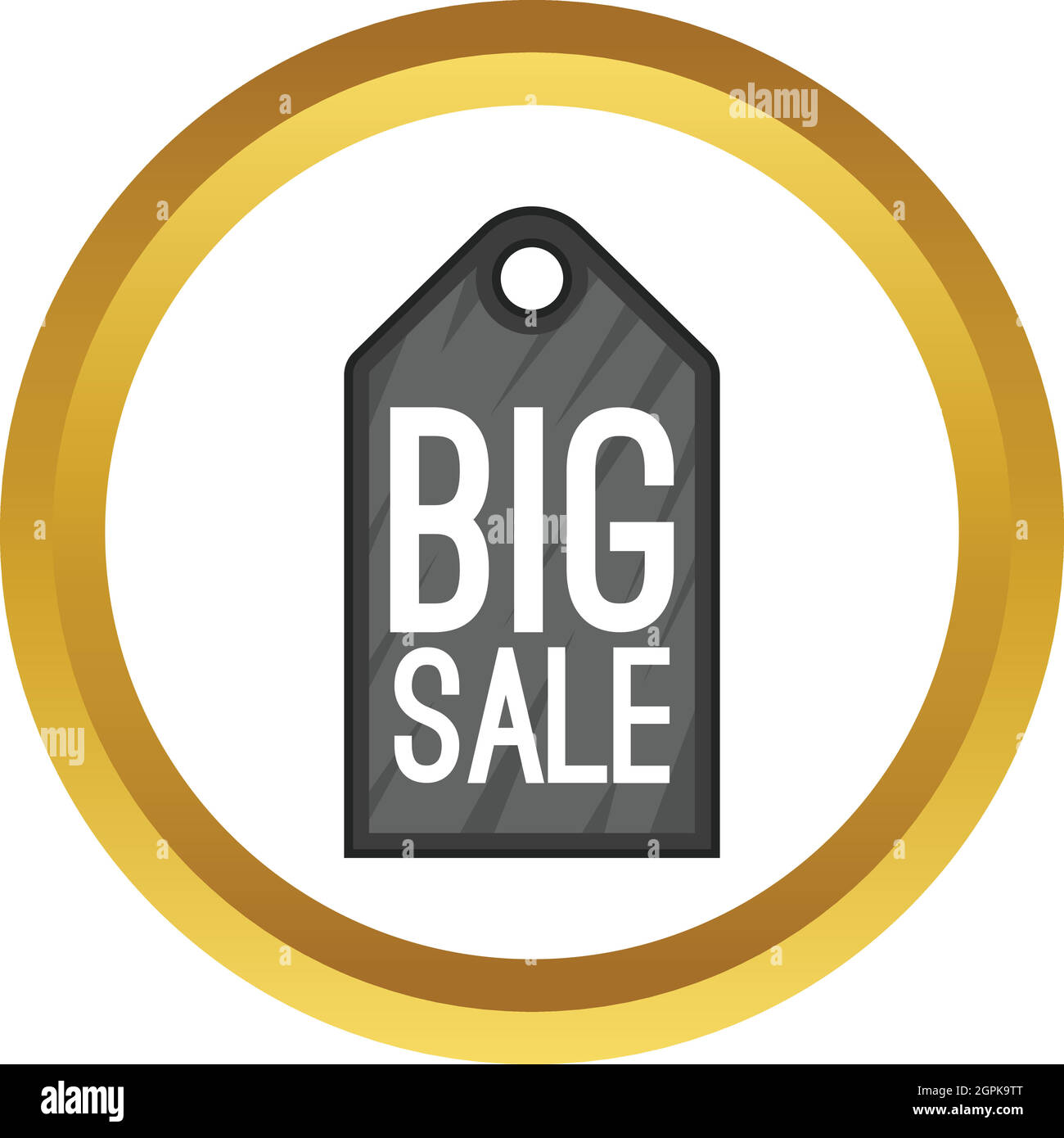 Big sale tag vector icon Stock Vector Image & Art - Alamy