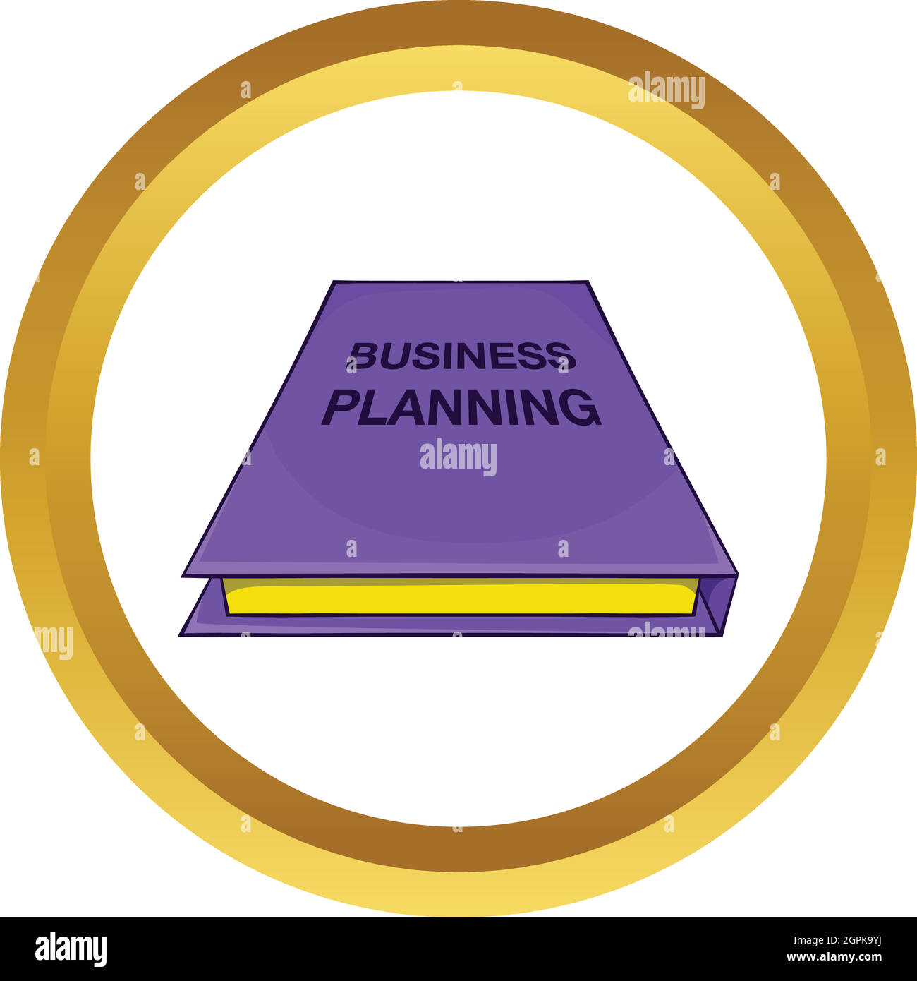 Business plan notebook vector icon Stock Vector Image & Art - Alamy