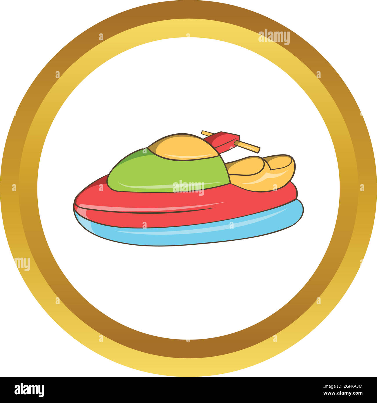 Jet ski vector icon Stock Vector Image & Art - Alamy