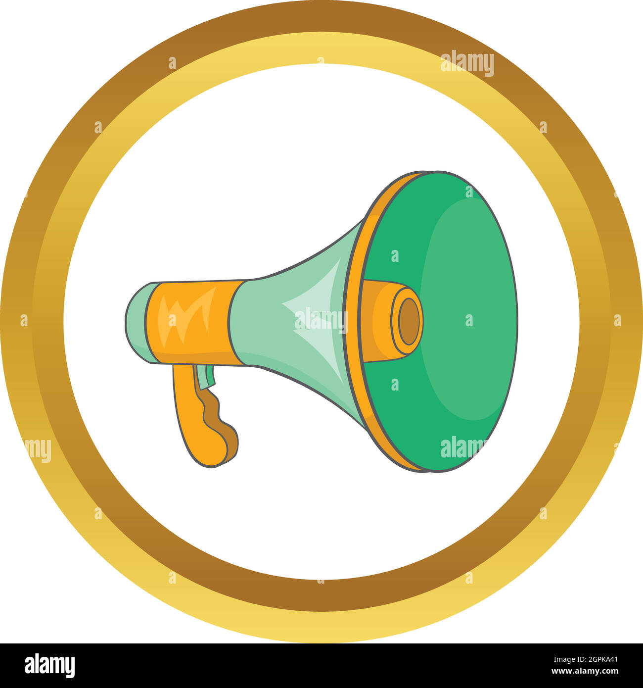 Loudspeaker vector hi-res stock photography and images - Alamy