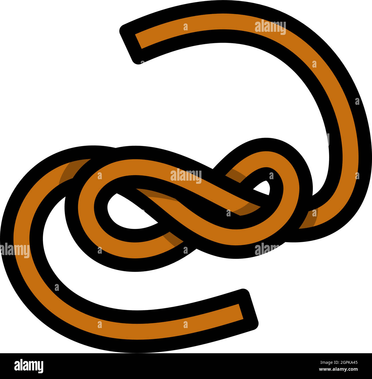 Icon Of Rope Stock Vector Image & Art - Alamy