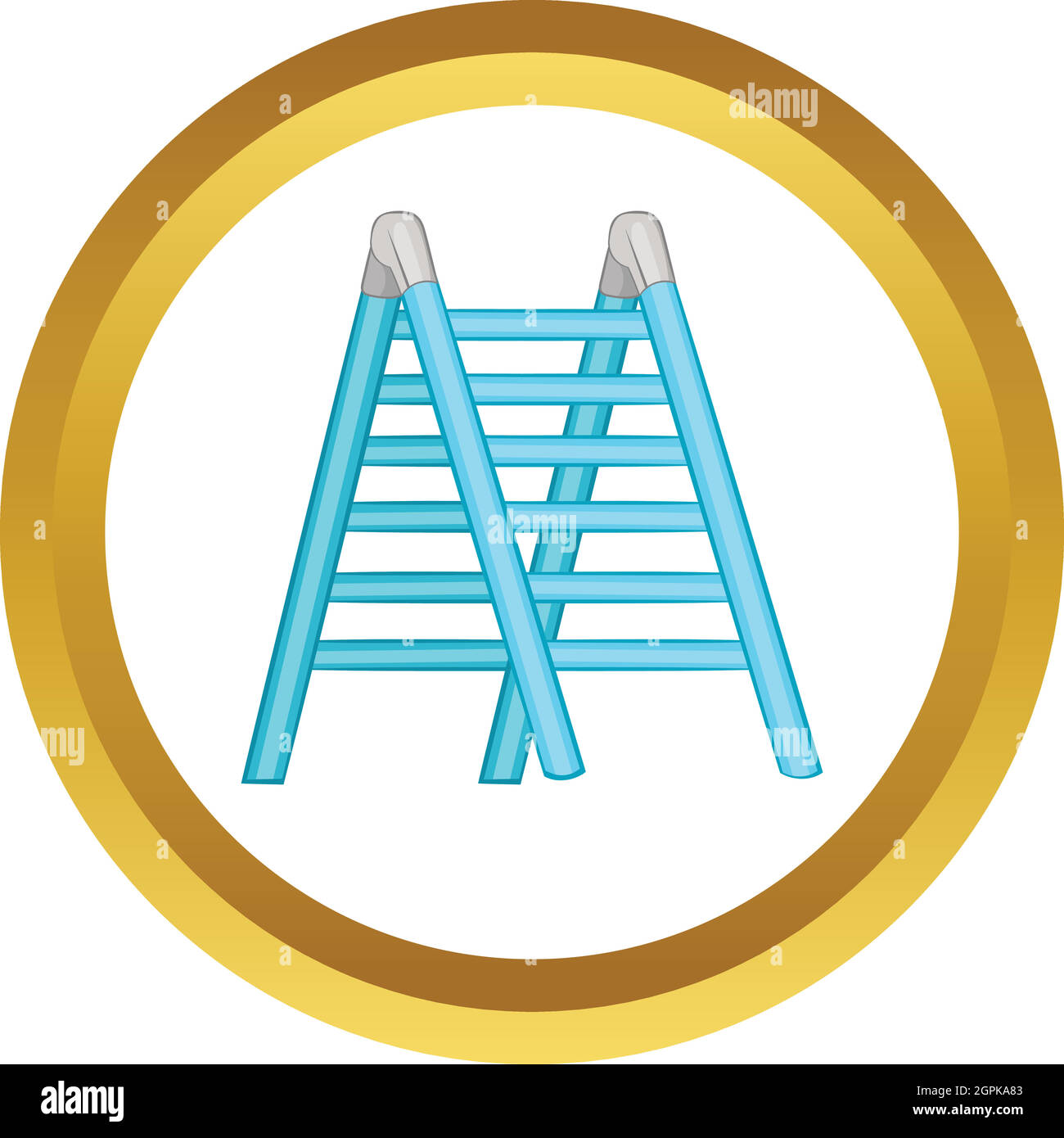 Ladder vector icon Stock Vector Image & Art - Alamy