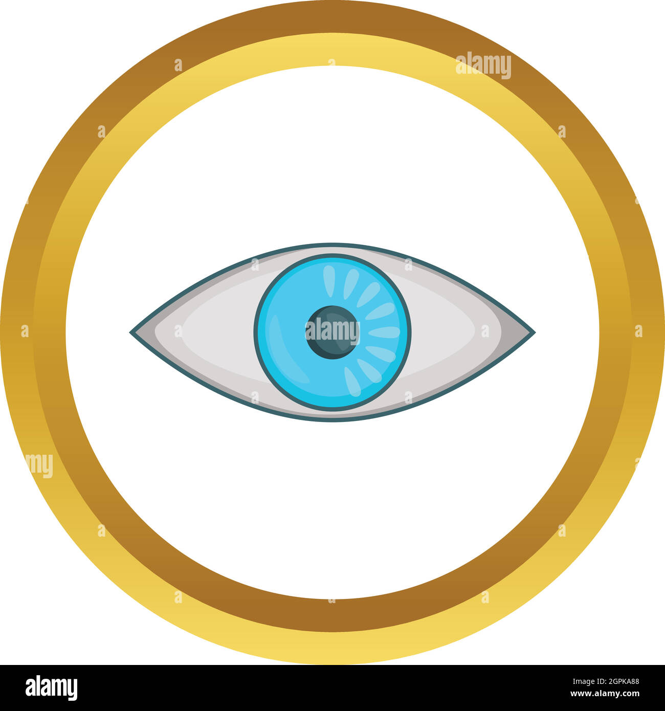 Eye vector icon Stock Vector Image & Art - Alamy