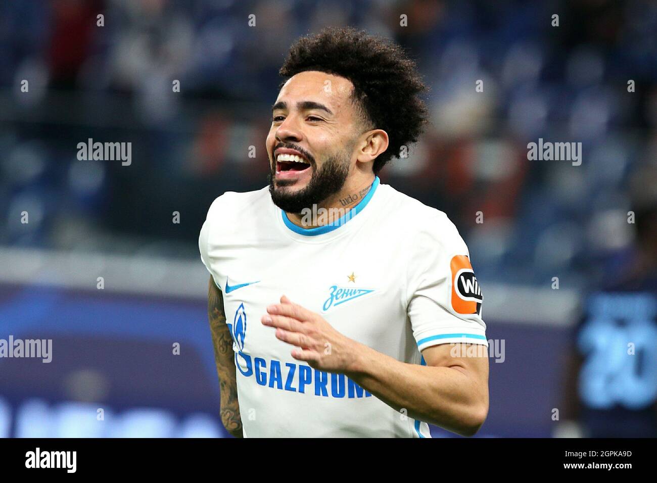 September 29, 2021, Saint Petersburg, Russia. UEFA Champions League ...
