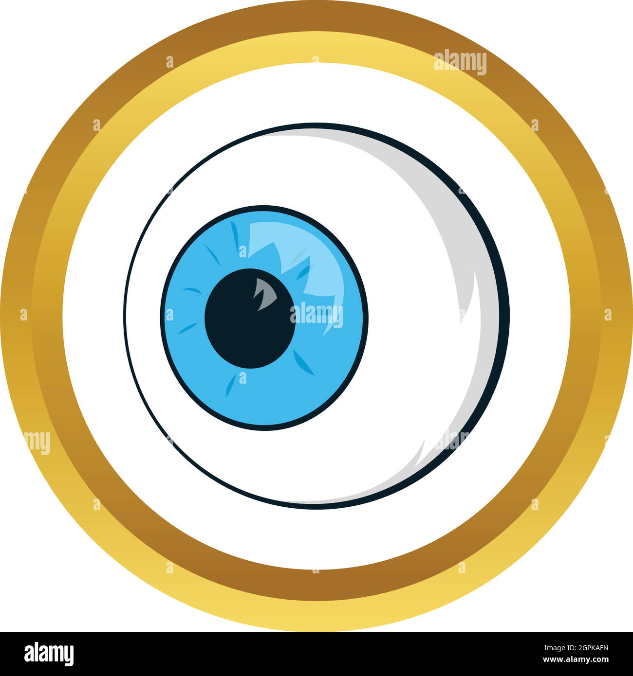 Icon eyes Stock Vector Images - Alamy