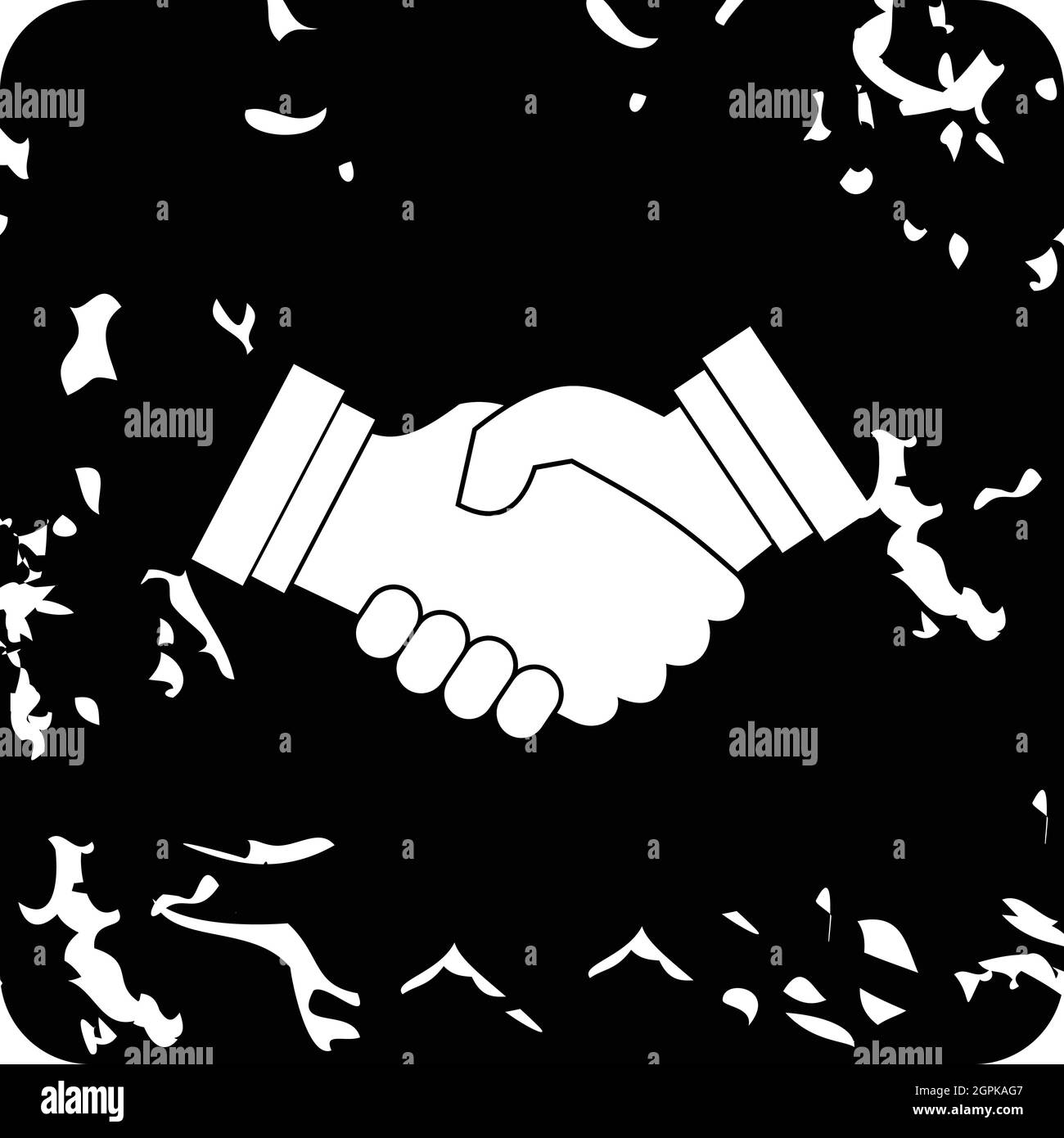 Handshake partnership Stock Vector Images - Alamy