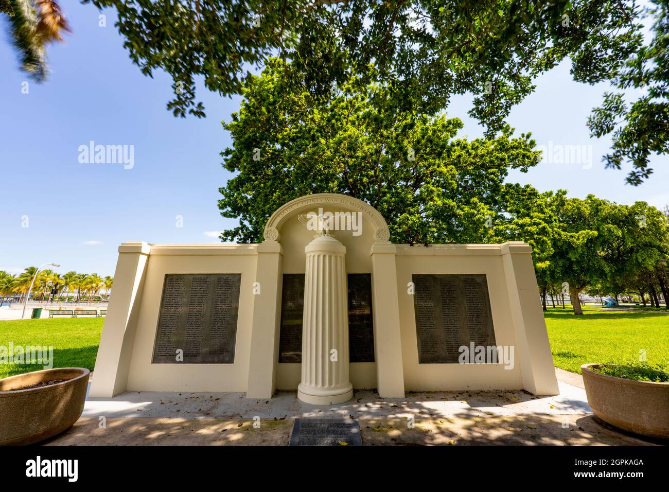 Dade County War Memorial photo Stock Photo - Alamy