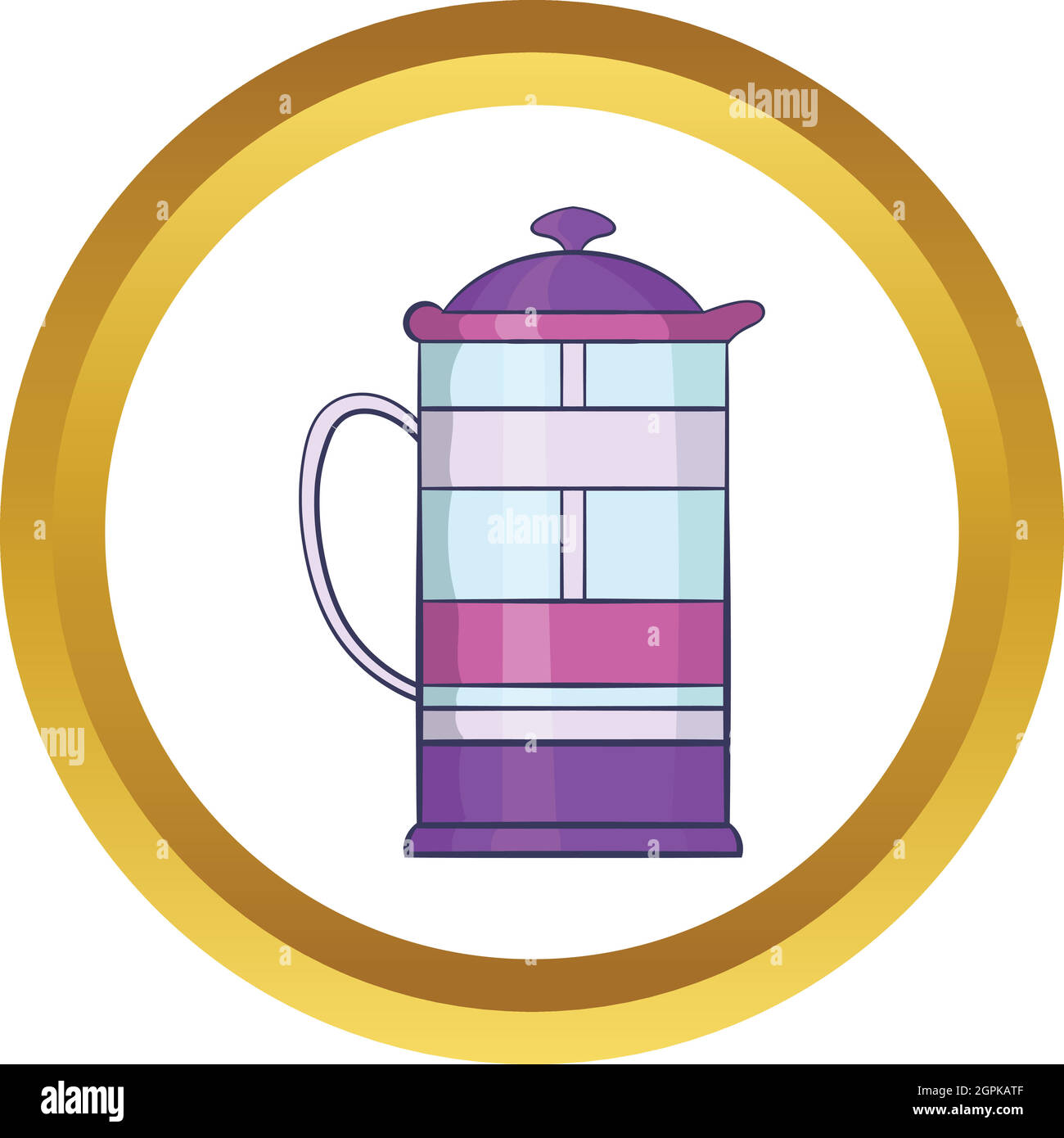 Cartoon cup glass water vector Stock Vector Images - Alamy