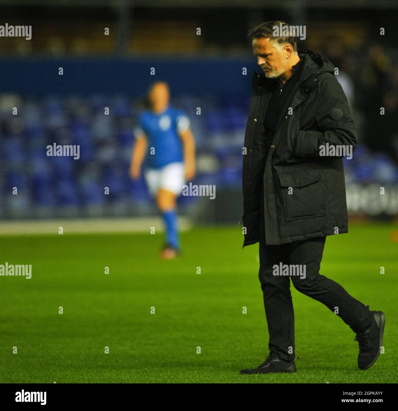 Scott Booth (Birmingham City Head Coach) During the Womens 20/21 FA Cup ...