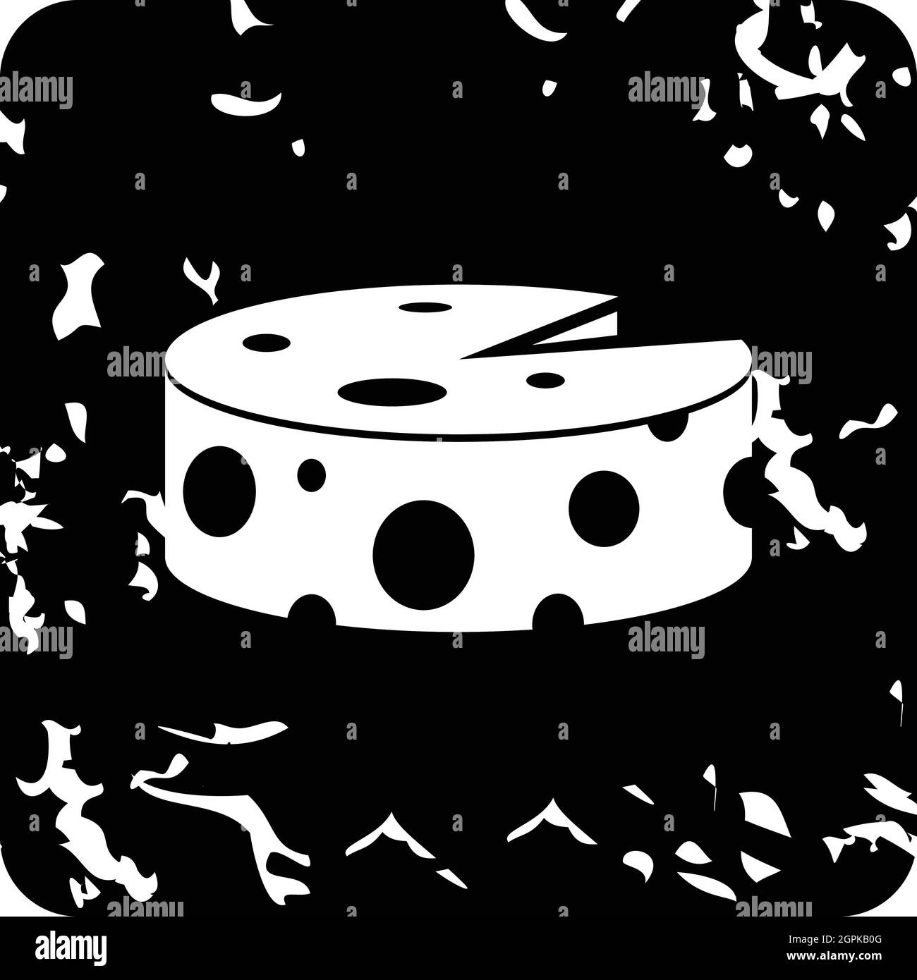 Wheel Of Cheese Vector