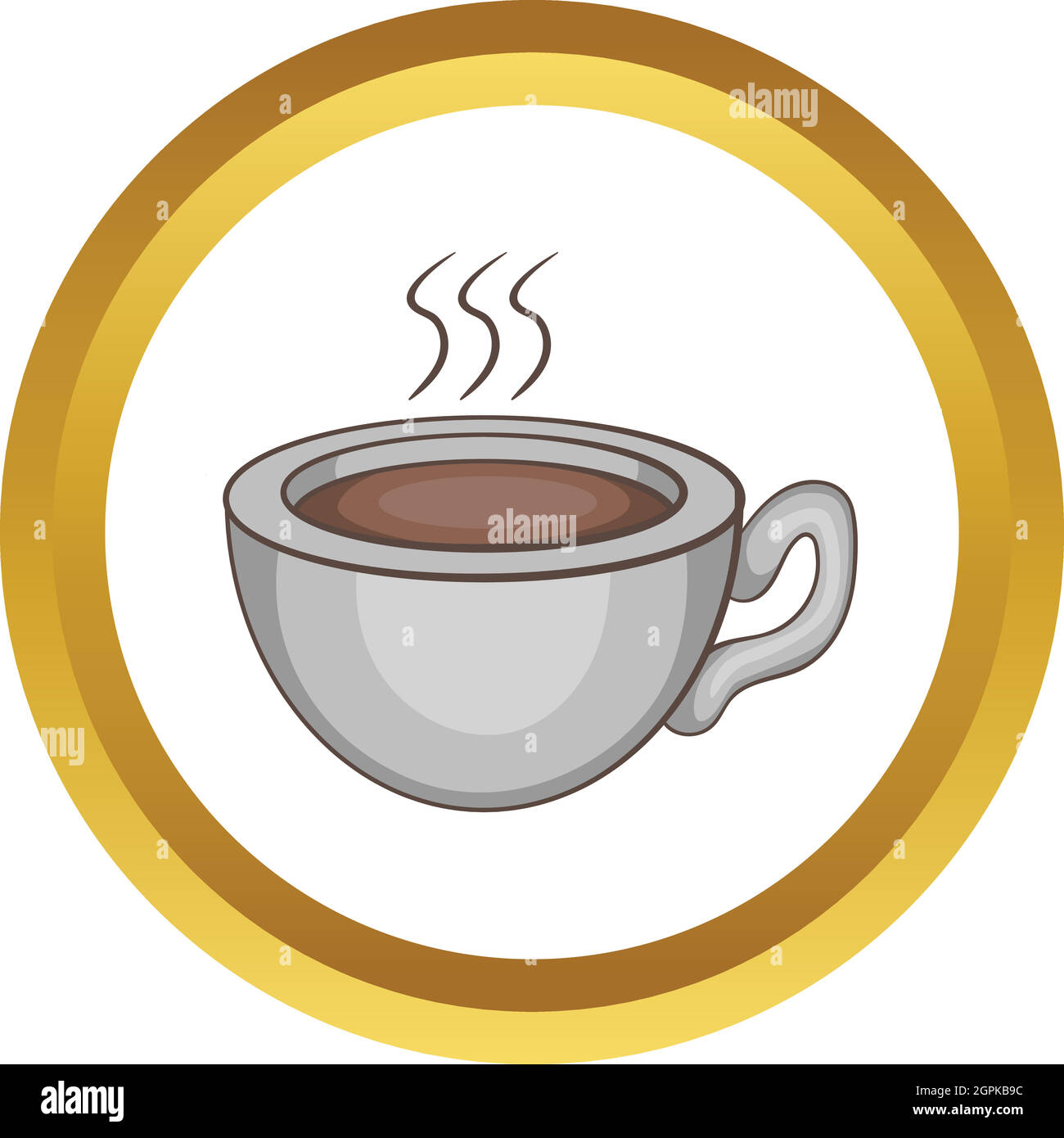 Coffee cup vector icon Stock Vector Image & Art - Alamy