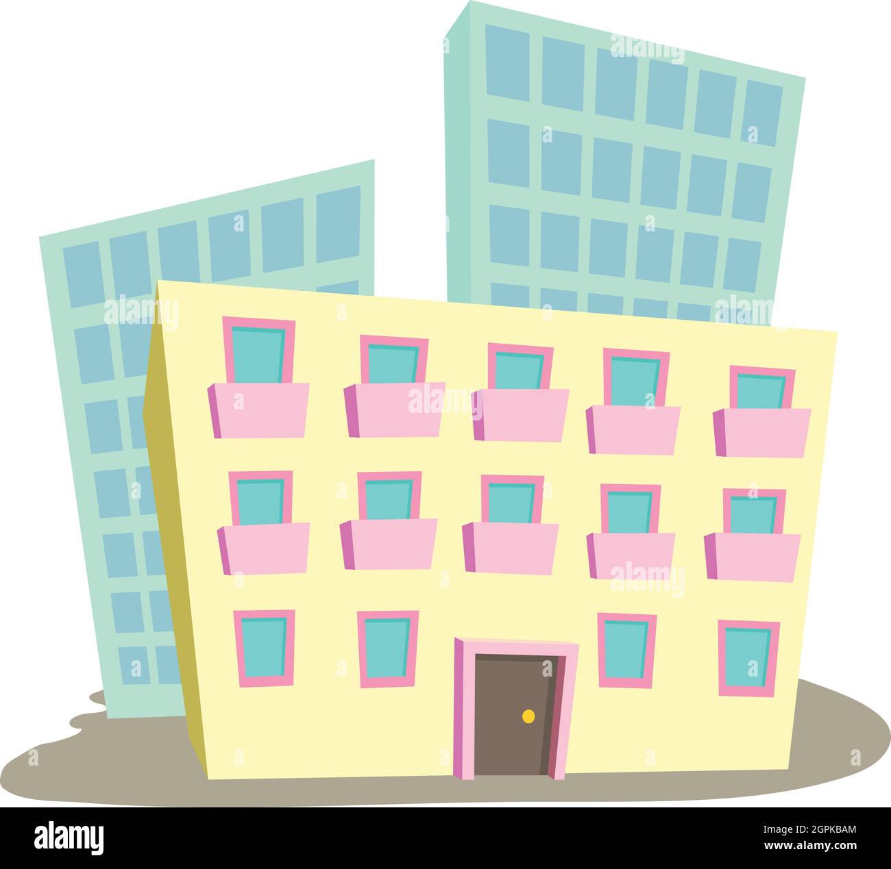 Administrative center Cut Out Stock Images & Pictures - Alamy