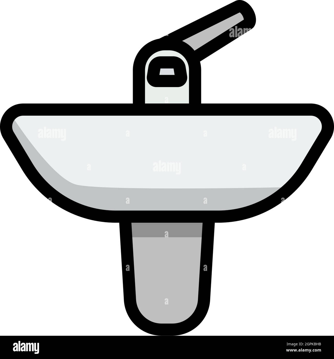 Wash Basin Icon Stock Vector Image & Art - Alamy