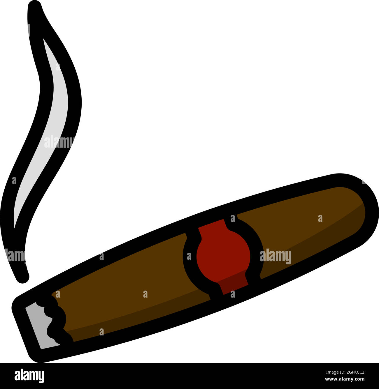Cigar Stock Vector Images - Alamy