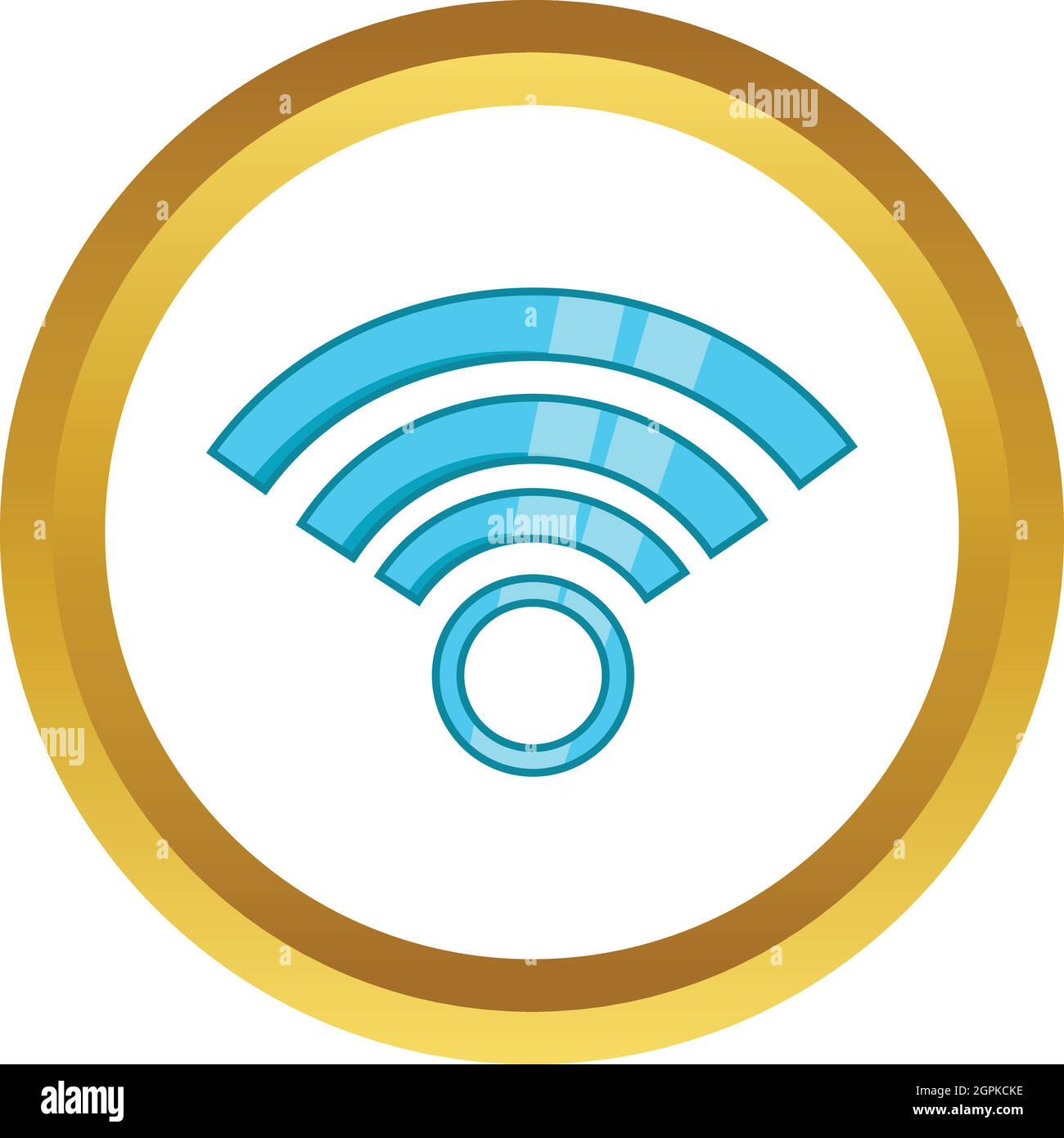 Wireless network symbol vector icon Stock Vector Image & Art - Alamy