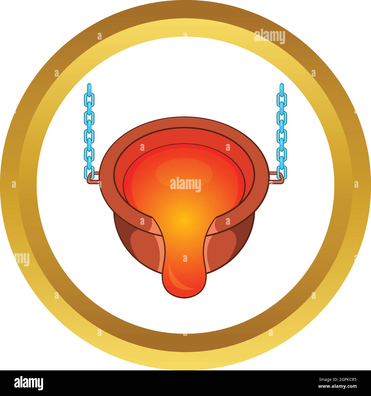 Liquid metal vector icon Stock Vector Image & Art - Alamy