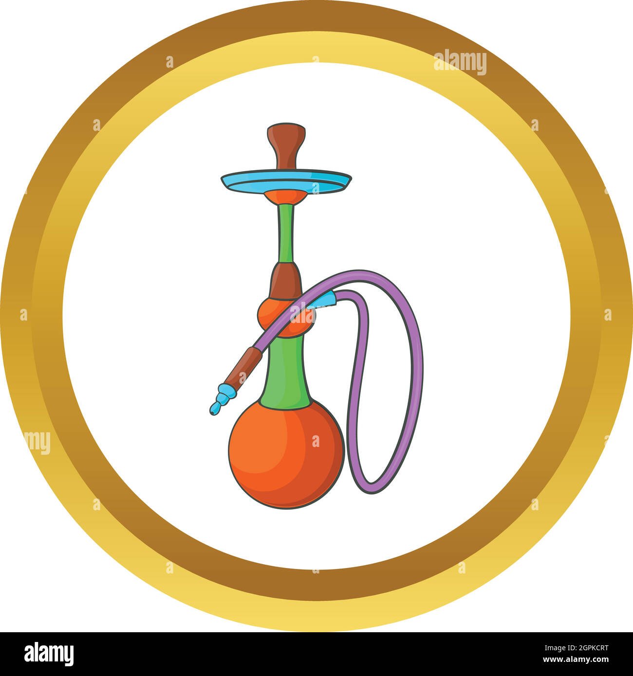 Hookah vector icon Stock Vector Image & Art - Alamy
