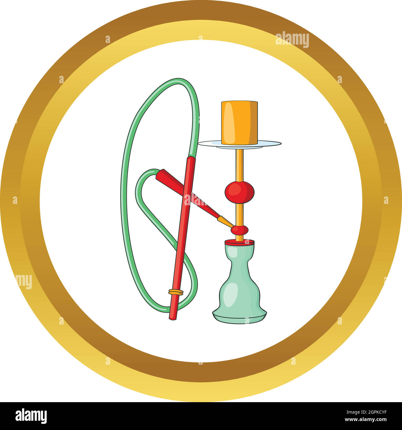Hookah vector icon Stock Vector Image & Art - Alamy