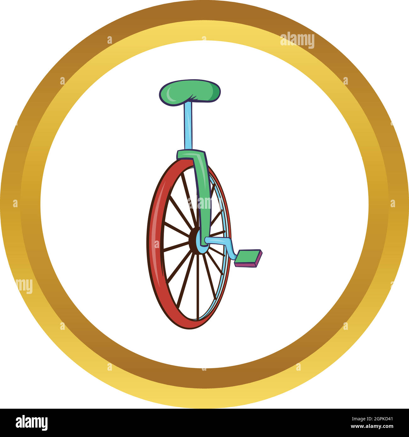 Cartoon vector drawing cycle Stock Vector Images - Alamy