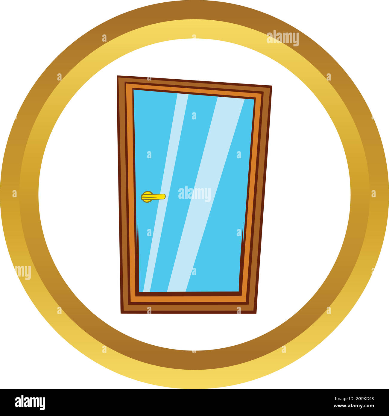 Office door icon cartoon Stock Vector Images - Alamy