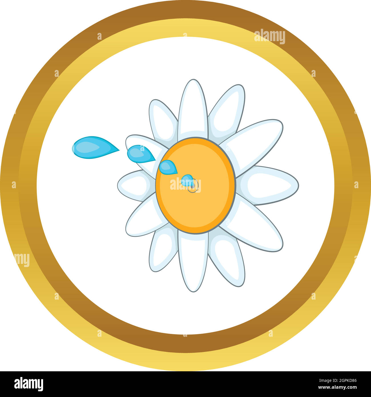 April fools day flower vector icon Stock Vector Image & Art - Alamy