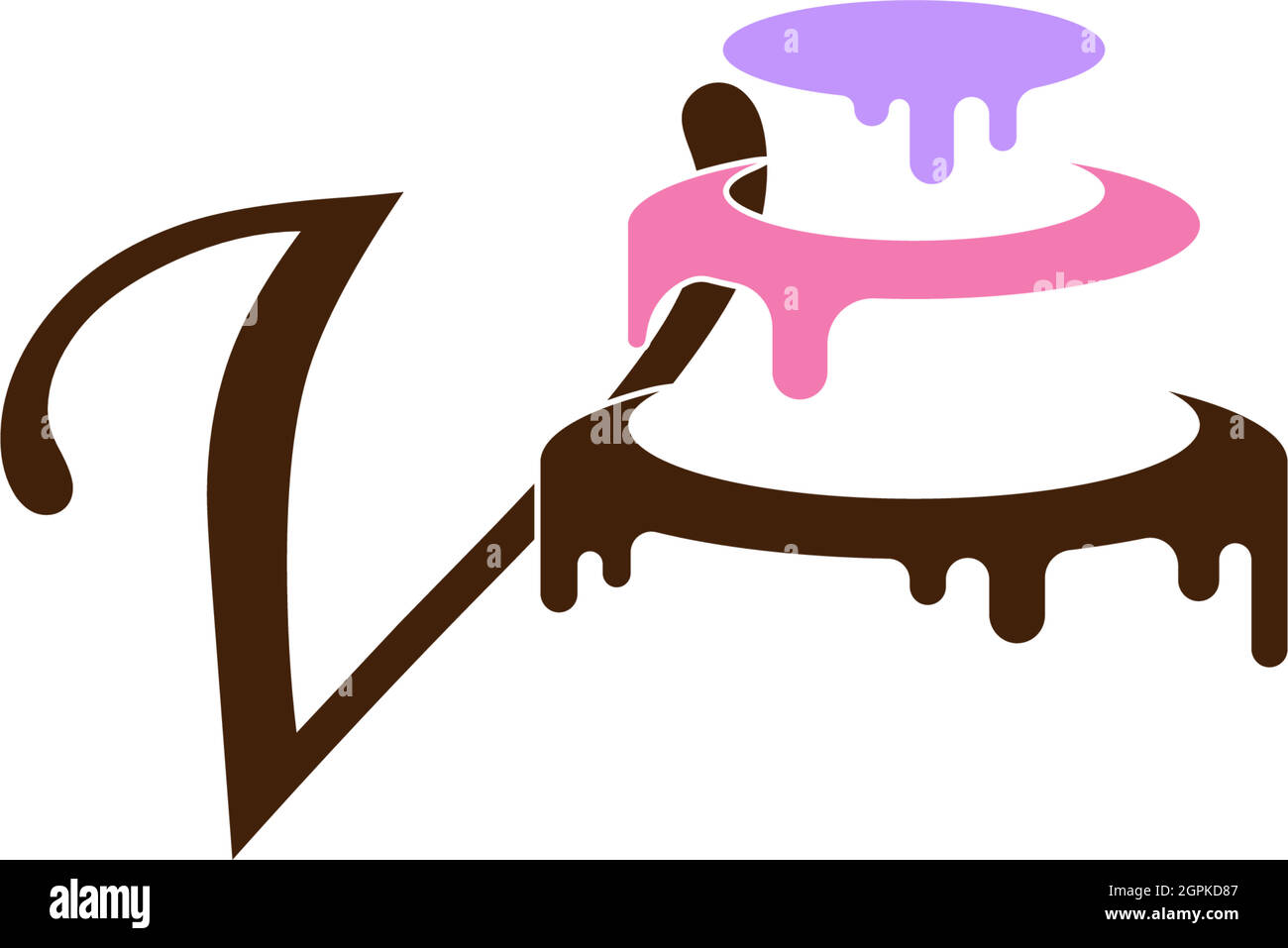 V icon Stock Vector Images - Alamy